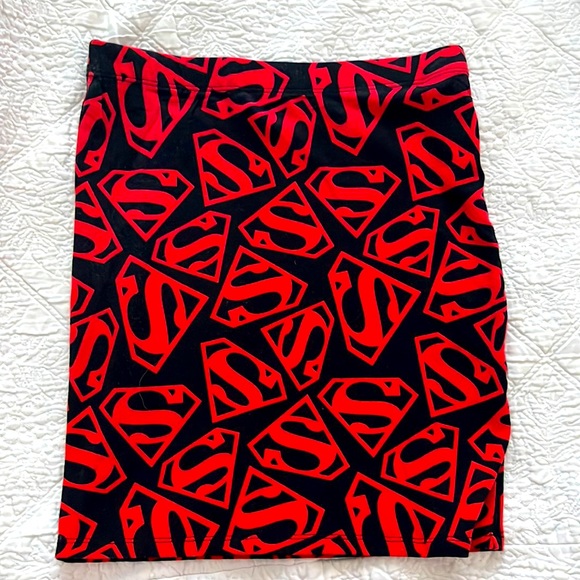 DC Comics | Skirts | Dc Comics Superman Bodycon Skirt | Poshmark